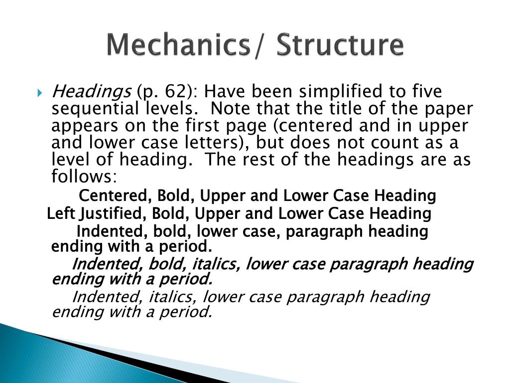 PPT - APA 6th Edition Changes Overview PowerPoint Presentation, free ...