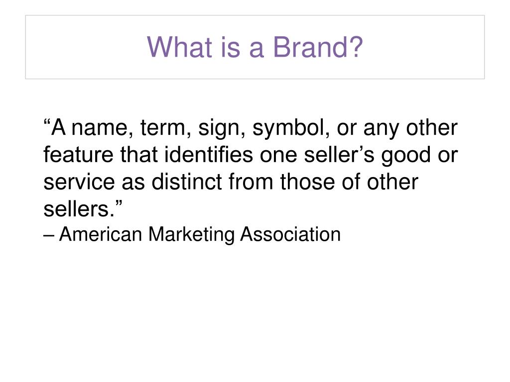 PPT - Brands & Brand Equity PowerPoint Presentation, free download - ID ...