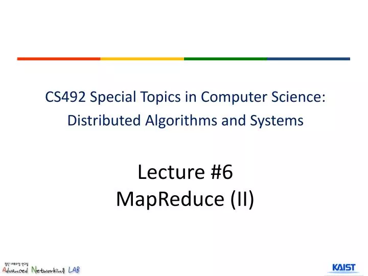 PPT - Lecture #6 MapReduce (II) PowerPoint Presentation, free download ... PPT - Lecture #6 MapReduce (II) PowerPoint Presentation, free download ...