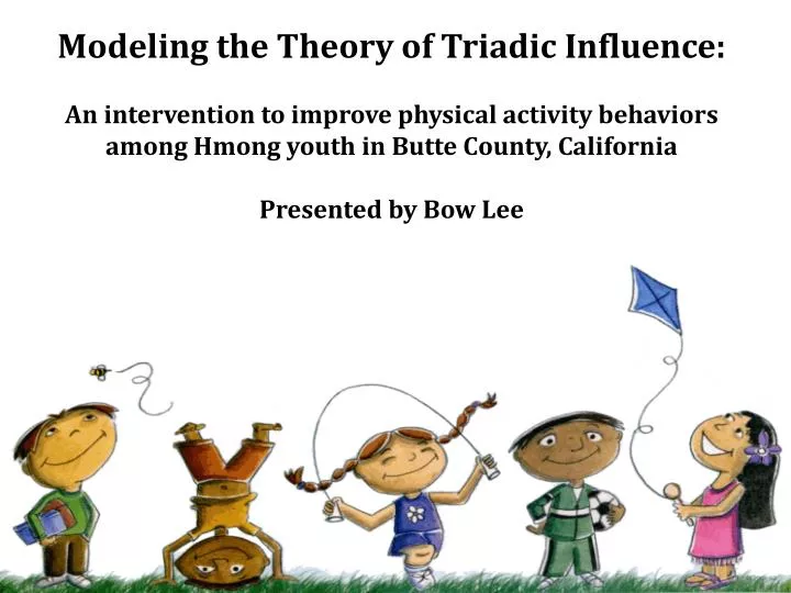 PPT - Modeling the Theory of Triadic Influence: PowerPoint Presentation ...