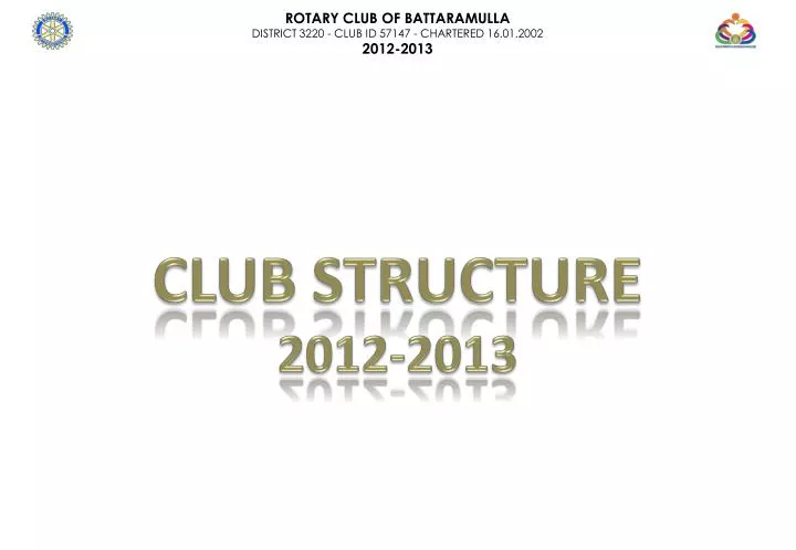 PPT - Club structure 2012-2013 PowerPoint Presentation, free download ...