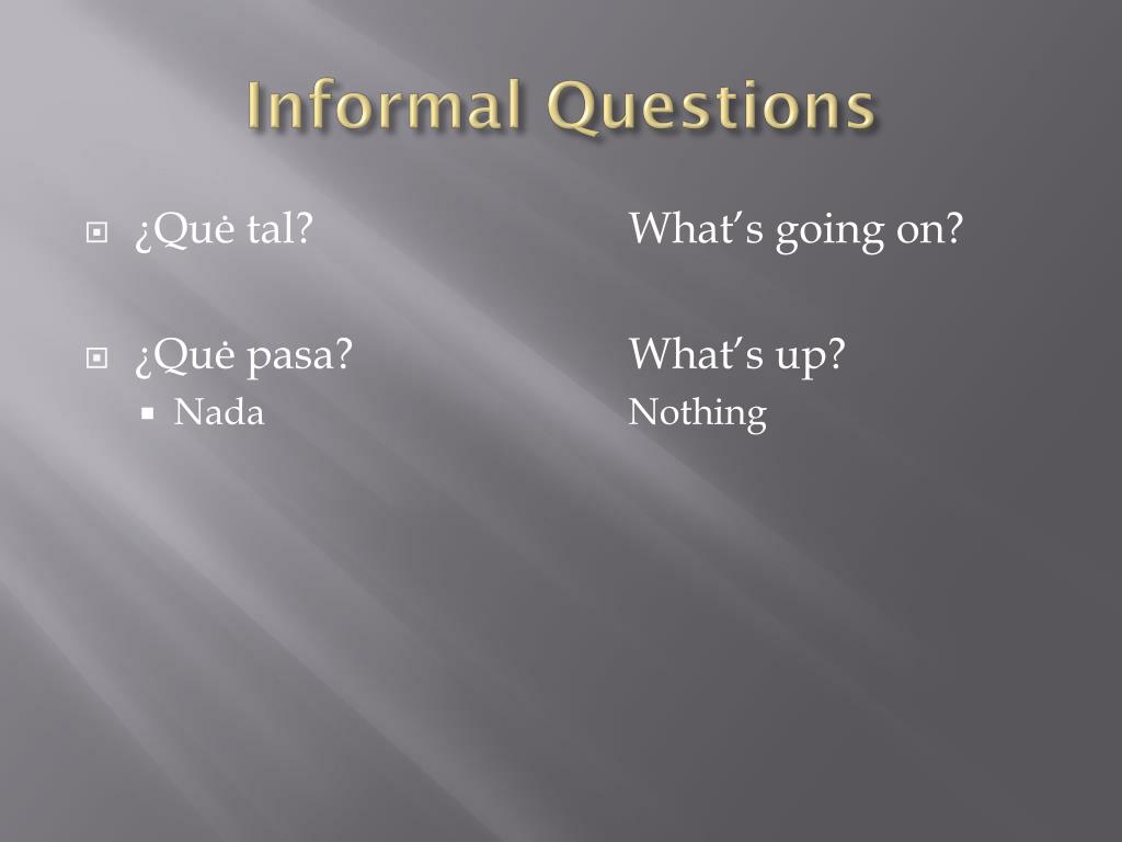 PPT - Saludos y Despedidas Greetings and Goody-byes PowerPoint ...