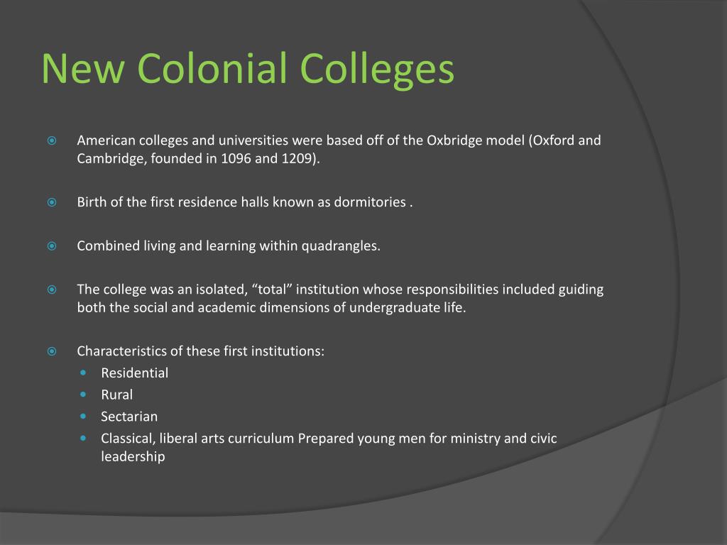 PPT - History of Student Affairs & Residence Life PowerPoint ...