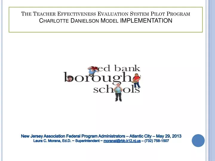 PPT - The Teacher Effectiveness Evaluation System Pilot Program ...
