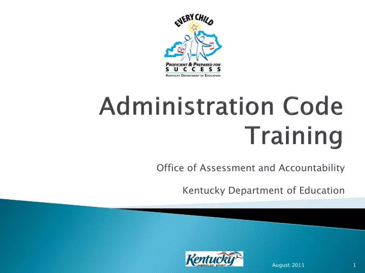 PPT - Administration Code Training PowerPoint Presentation, free ...