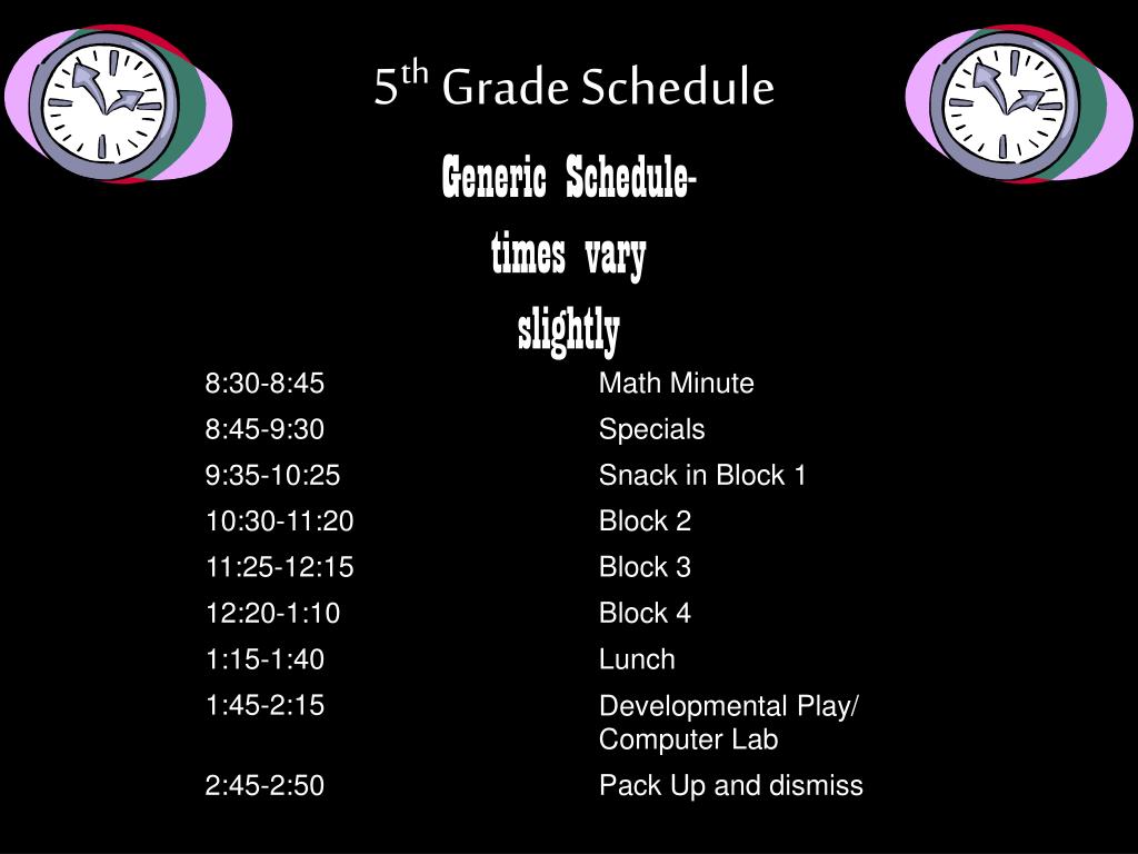 PPT - Welcome! Buck Lake 5th Grade Curriculum Night 2011 PowerPoint ...