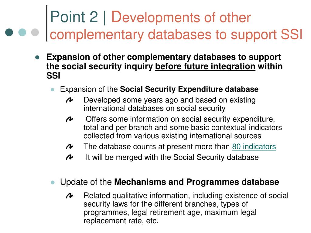 PPT - Recent developments in social accounting The ILO Social Security ...