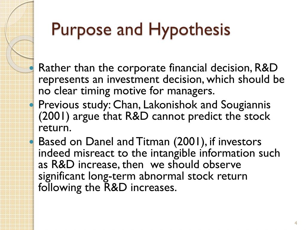 PPT - Corporate Finance Corporate Investment and innovation PowerPoint ...