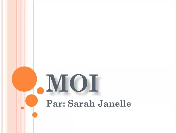 PPT - MOI PowerPoint Presentation, free download - ID:2818632