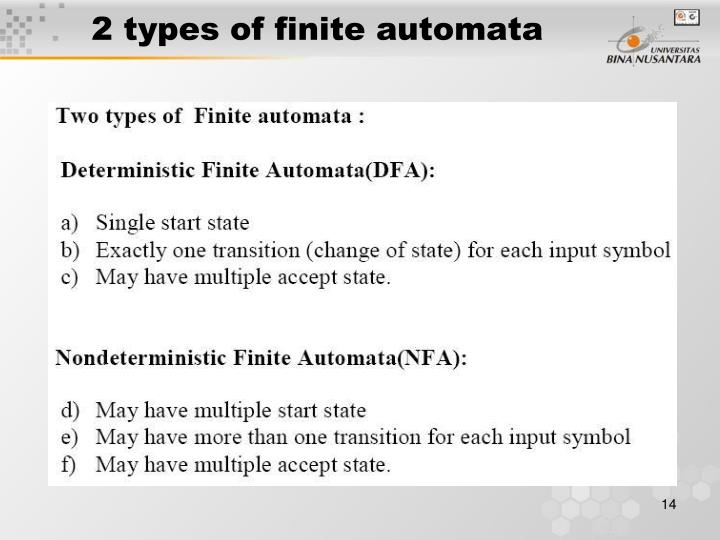 PPT - Pertemuan 2 Finite Automata PowerPoint Presentation - ID:2819624