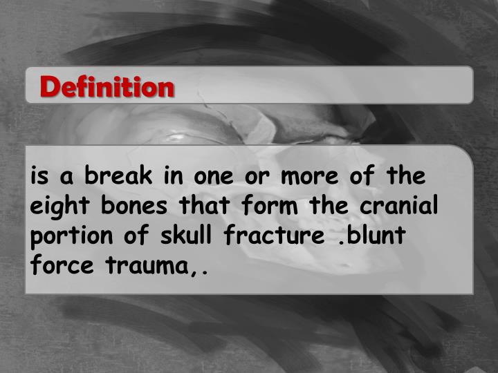 PPT - Skull Fracture PowerPoint Presentation - ID:2820990