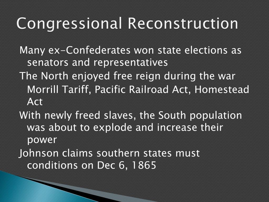 PPT - Day 79: The Ordeal of Reconstruction 1865-1877 PowerPoint ...