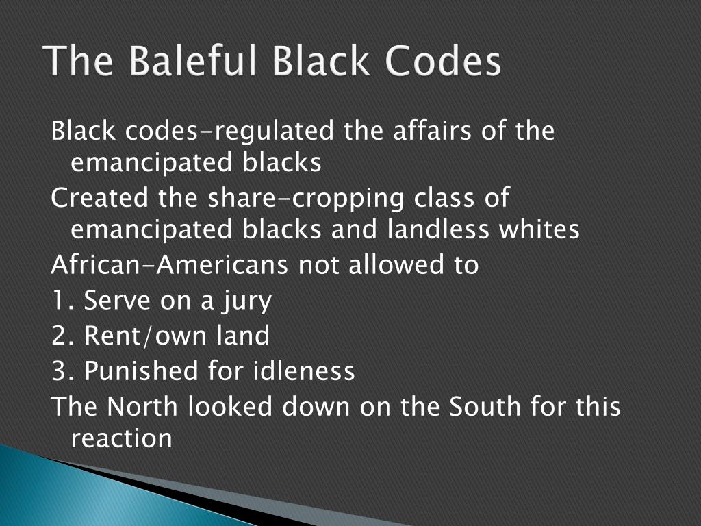 PPT - Day 79: The Ordeal of Reconstruction 1865-1877 PowerPoint ...