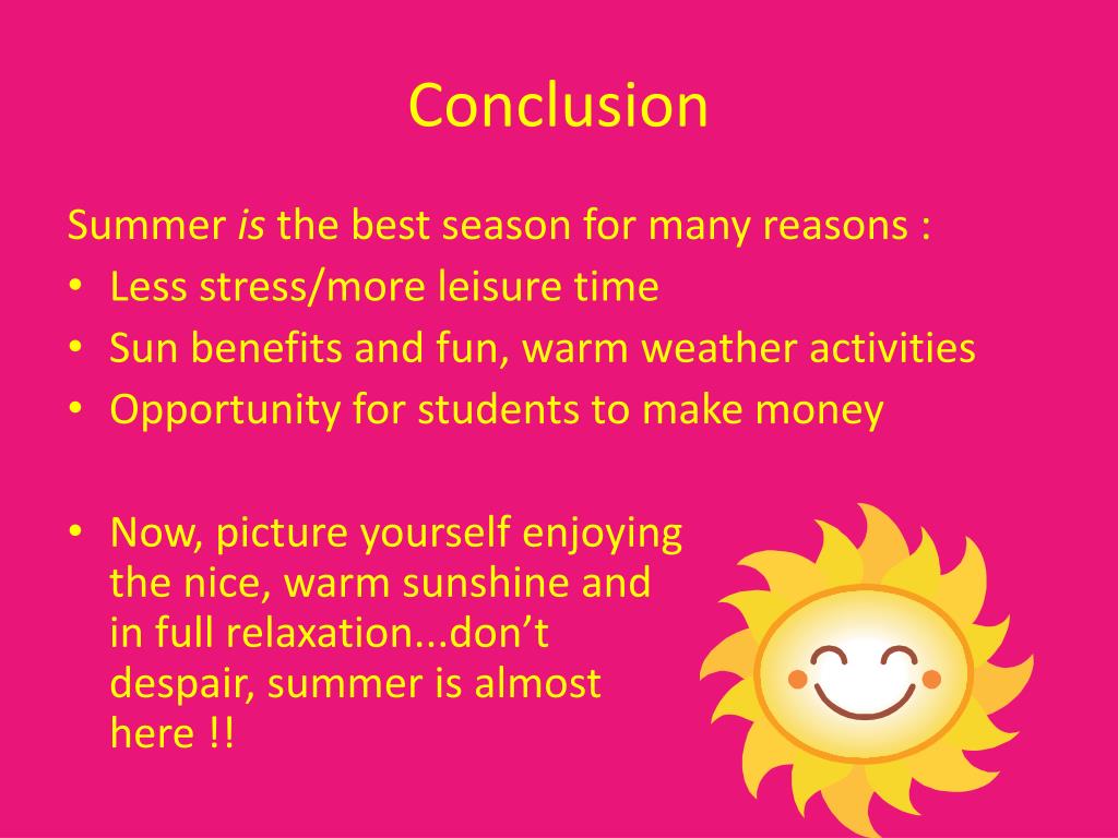 PPT - Summer is the best season ! PowerPoint Presentation, free ...