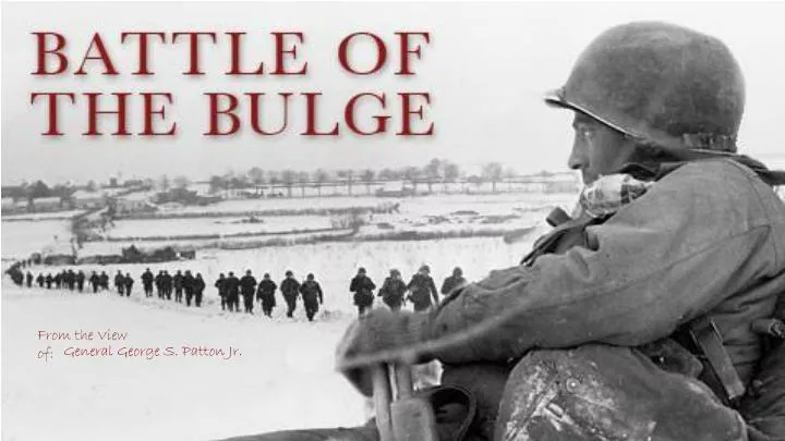 PPT - General George S. Patton Jr. PowerPoint Presentation, free ...