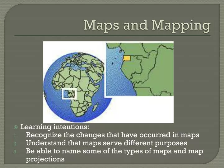 PPT - Maps and Mapping PowerPoint Presentation, free download - ID:2822751