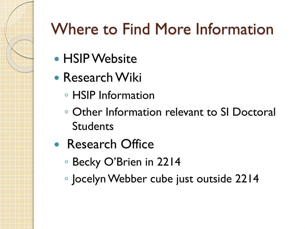 PPT - New Human Subjects Incentive Payment (HSIP) System PowerPoint ...