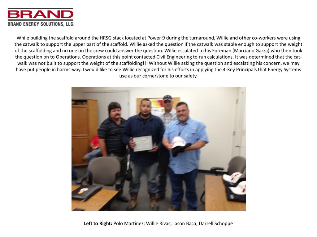 PPT - Safety Awareness and Recognition Efforts at Power Plant 9 ...