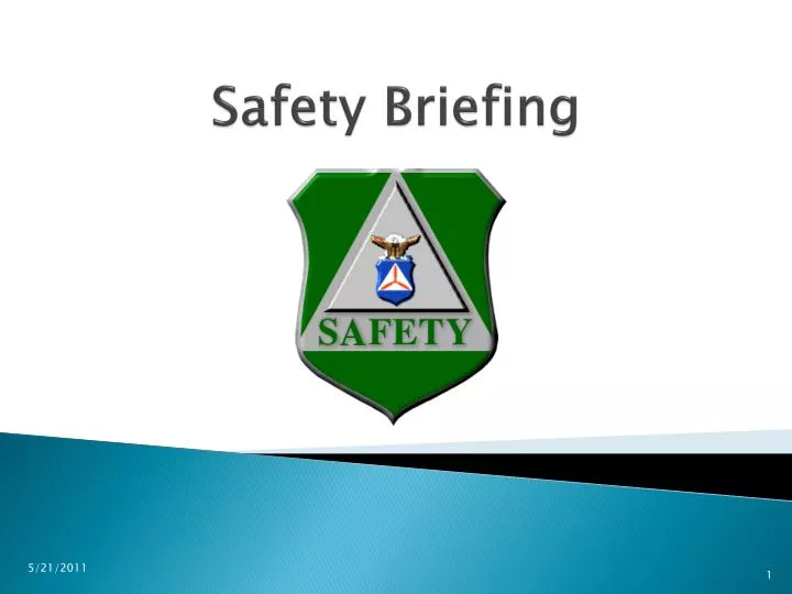 PPT - Safety Briefing PowerPoint Presentation, free download - ID:2826687