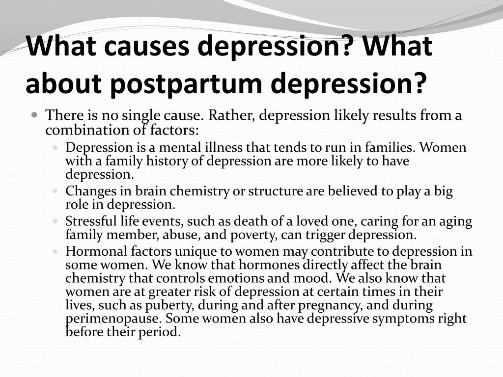 Ppt Postpartum Depression Powerpoint Presentation Free Download Id