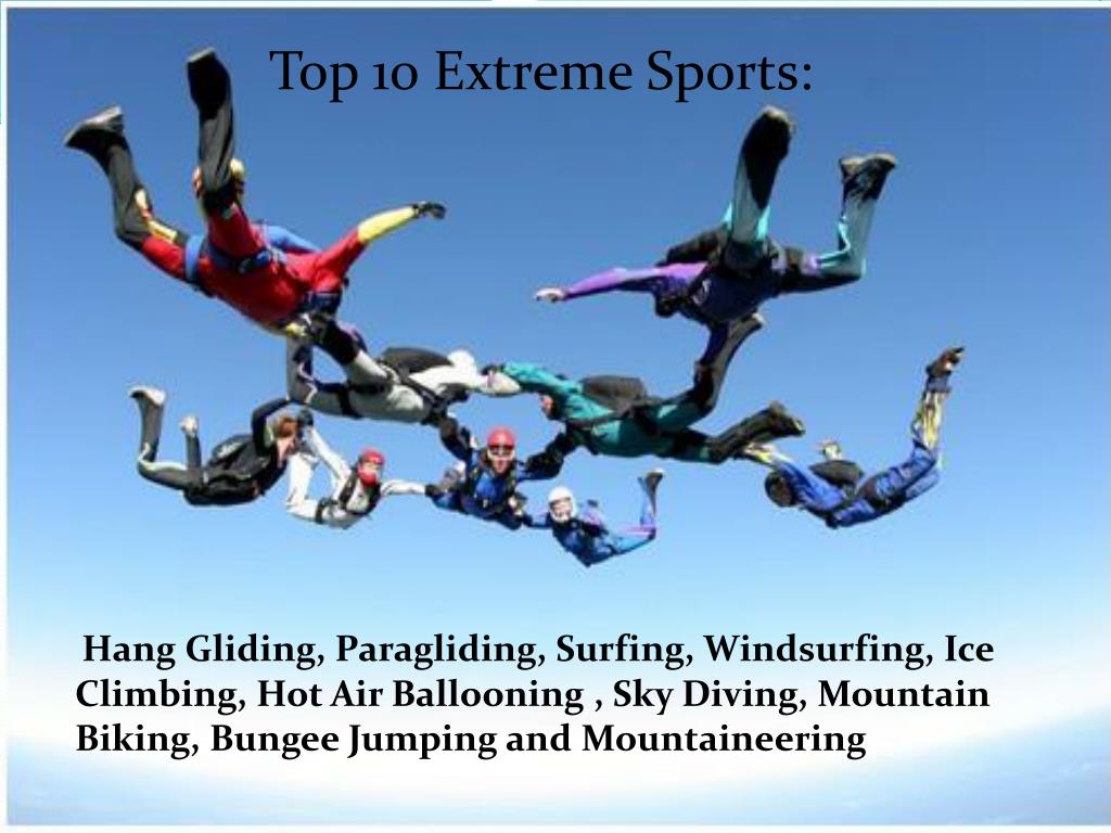 PPT - Extreme Sports – why ? PowerPoint Presentation, free download ...