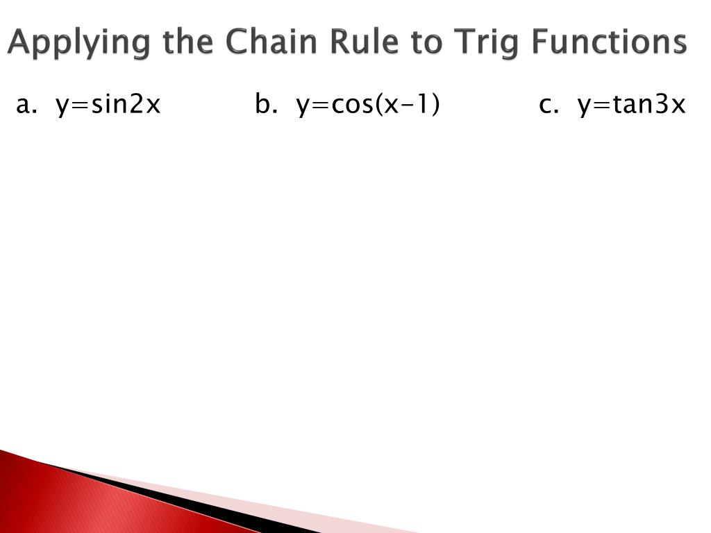Ppt 2 4 The Chain Rule Objective Find The Derivative Of A Composite
