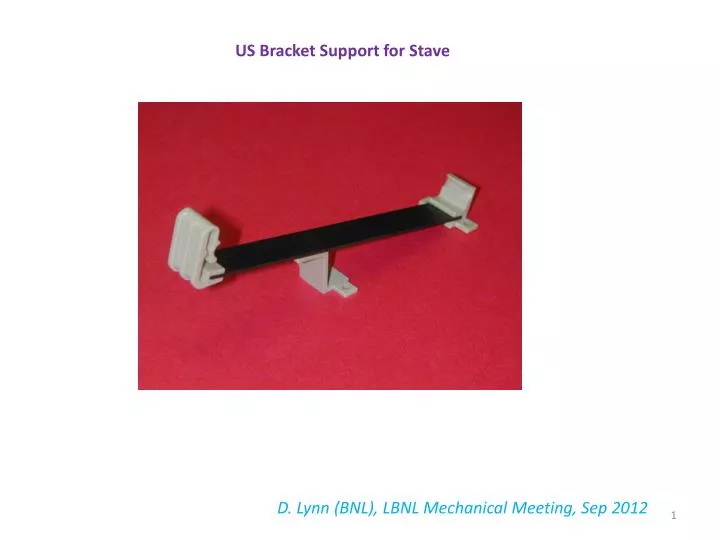 PPT - US Bracket Support for Stave PowerPoint Presentation, free ...