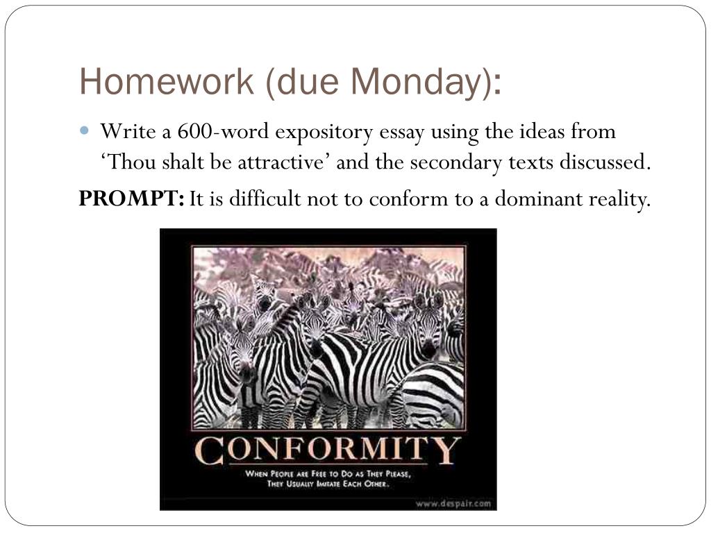 PPT - Thou shalt be attractive PowerPoint Presentation, free download ...