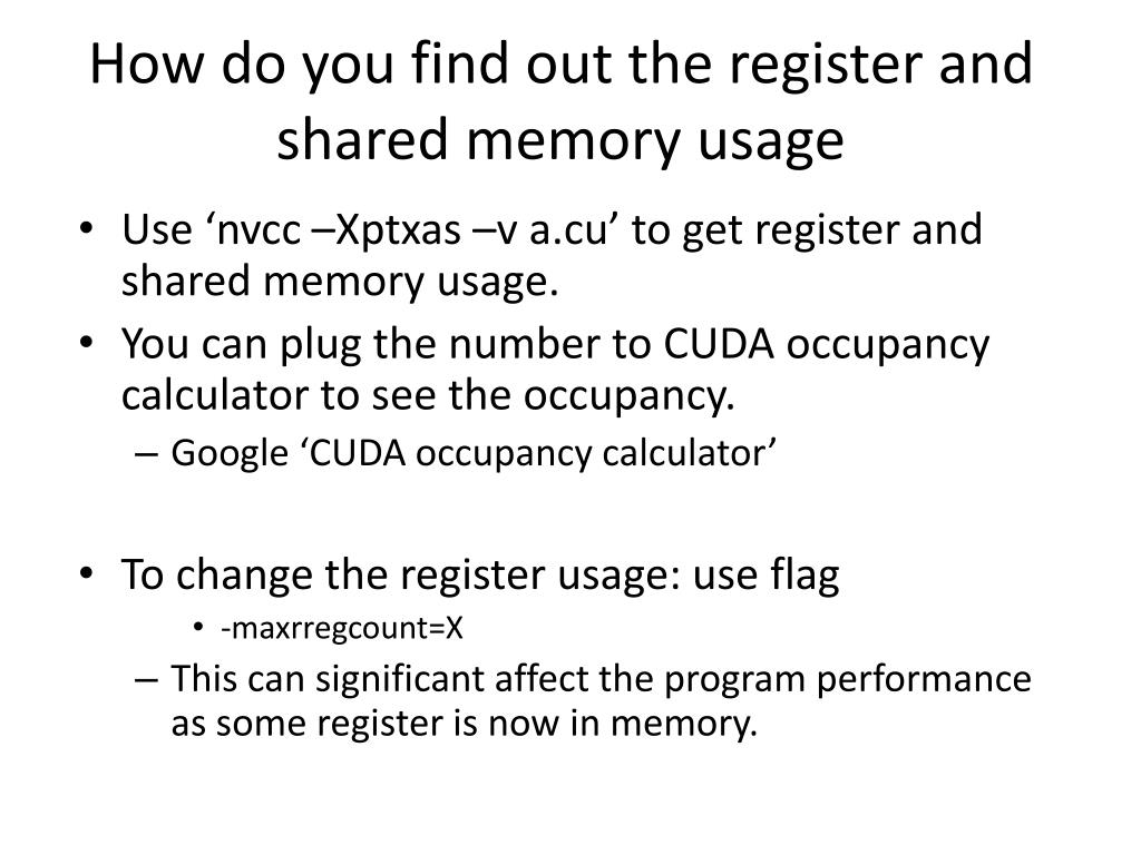 PPT - CUDA programming Performance considerations (CUDA best practices) PowerPoint Presentation ...