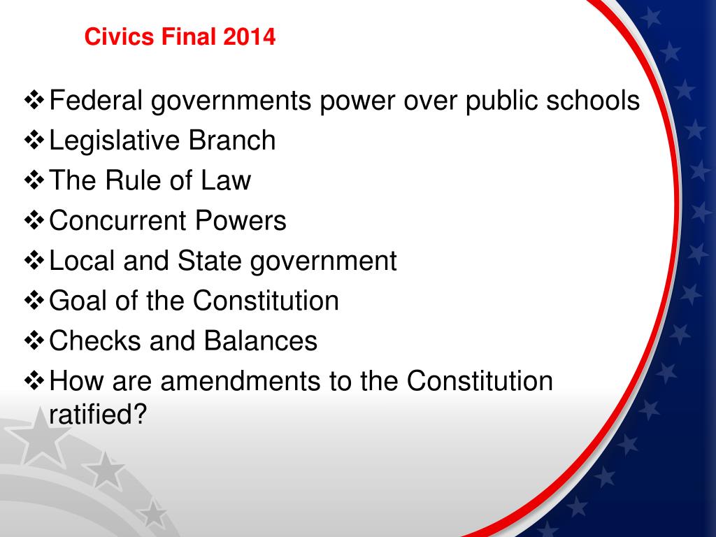 PPT - Study Guide for Civics Final PowerPoint Presentation, free ... PPT - Study Guide for Civics Final PowerPoint Presentation, free ...