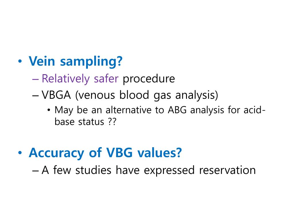 PPT - Agreement between Central Venous and Arterial Blood Gas ...