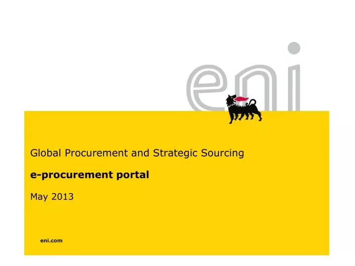 PPT - e-procurement portal PowerPoint Presentation, free download - ID ...