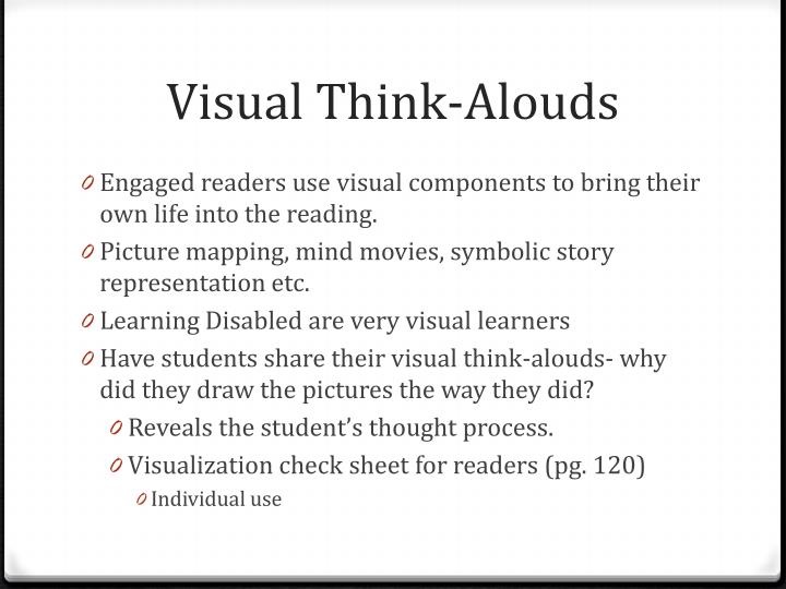PPT - Think- Alouds PowerPoint Presentation - ID:2831201