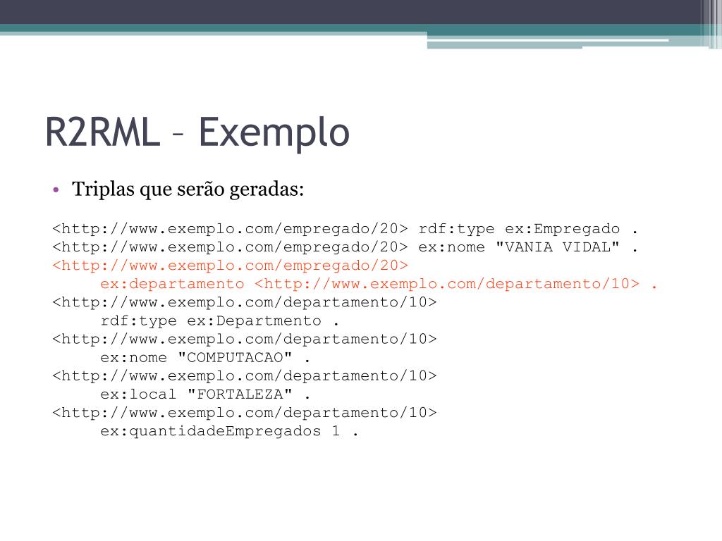 PPT - An Approach for Publishing RDF Views of Relational Data ...