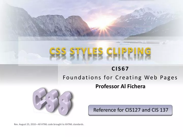 PPT - CSS STYLES CLIPPING PowerPoint Presentation, free download - ID ...