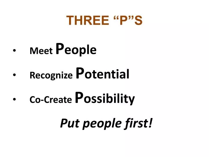 PPT - Three “P”s PowerPoint Presentation, free download - ID:2831899