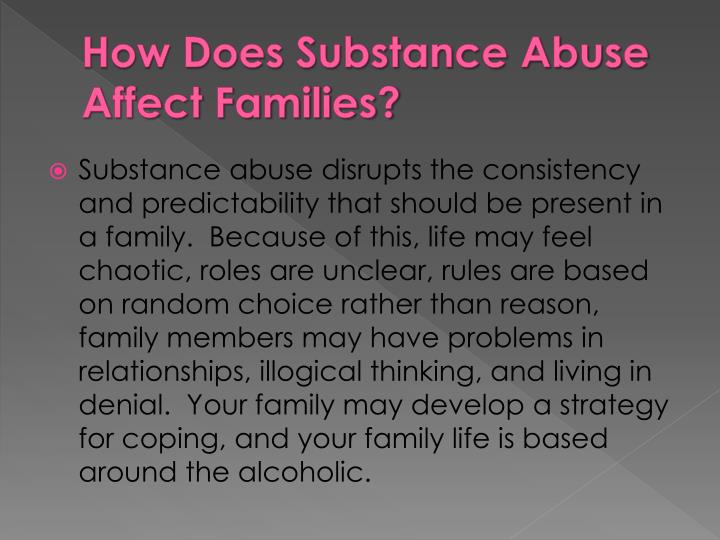 PPT - Family Systems Theories: Substance Abuse and Family Functioning ...