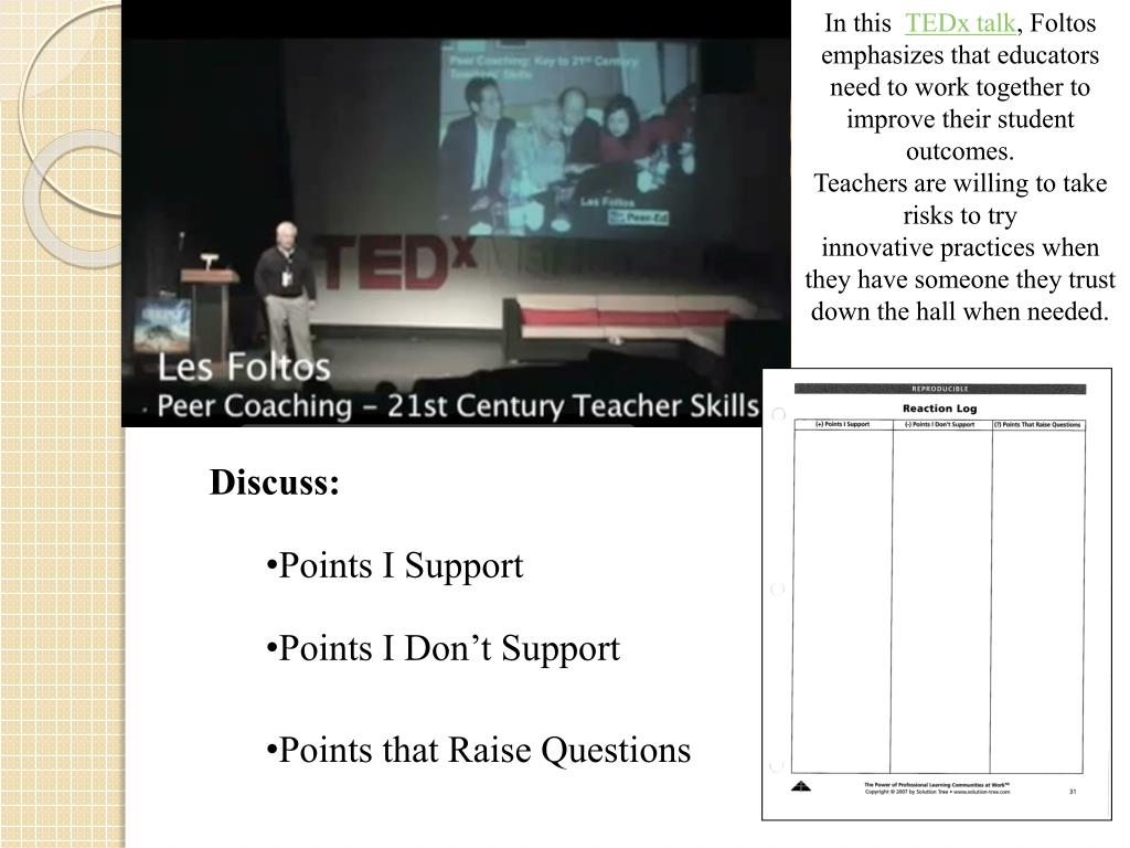PPT - Enhancing Student Outcomes through Peer Coaching: A Collaborative ...