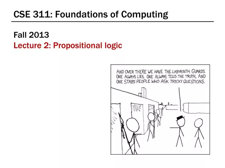 PPT - CSE 311: Foundations of Computing PowerPoint Presentation, free download - ID:2832320