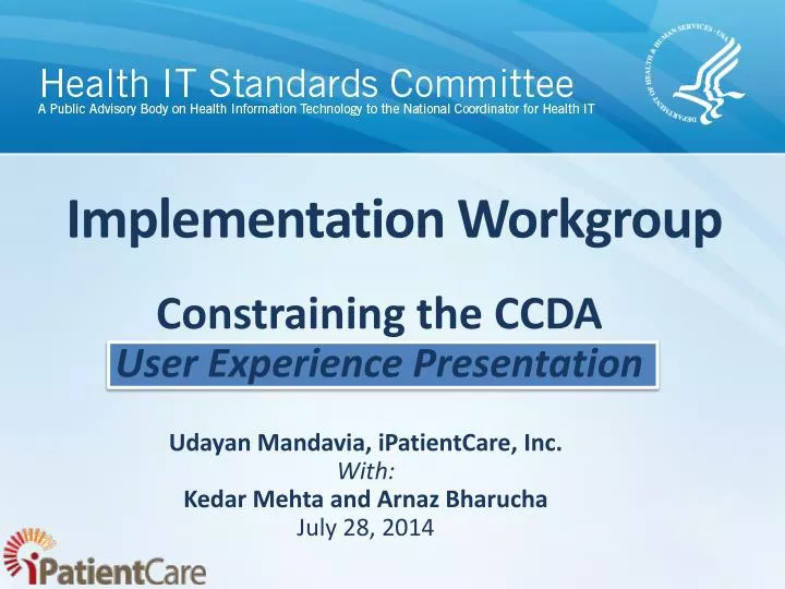 PPT - Implementation Workgroup PowerPoint Presentation, free download ...