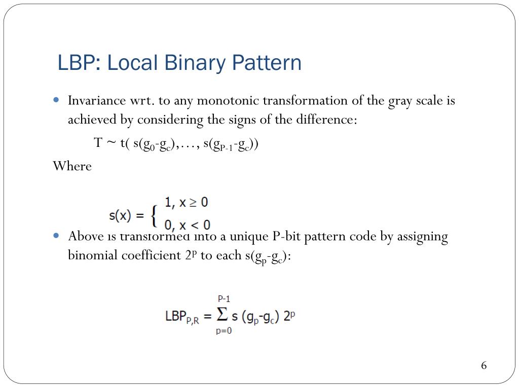 PPT - Face Description with Local Binary Patterns: Application to Face ... PPT - Face Description with Local Binary Patterns: Application to Face ...