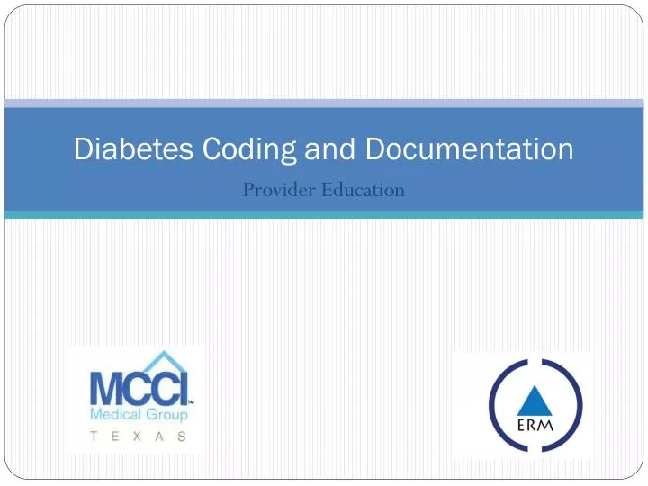 PPT - Diabetes Coding and Documentation PowerPoint Presentation, free ...