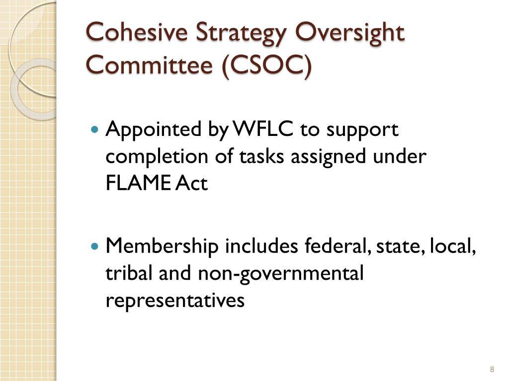 PPT - National Cohesive Wildland Fire Management Strategy PowerPoint ...