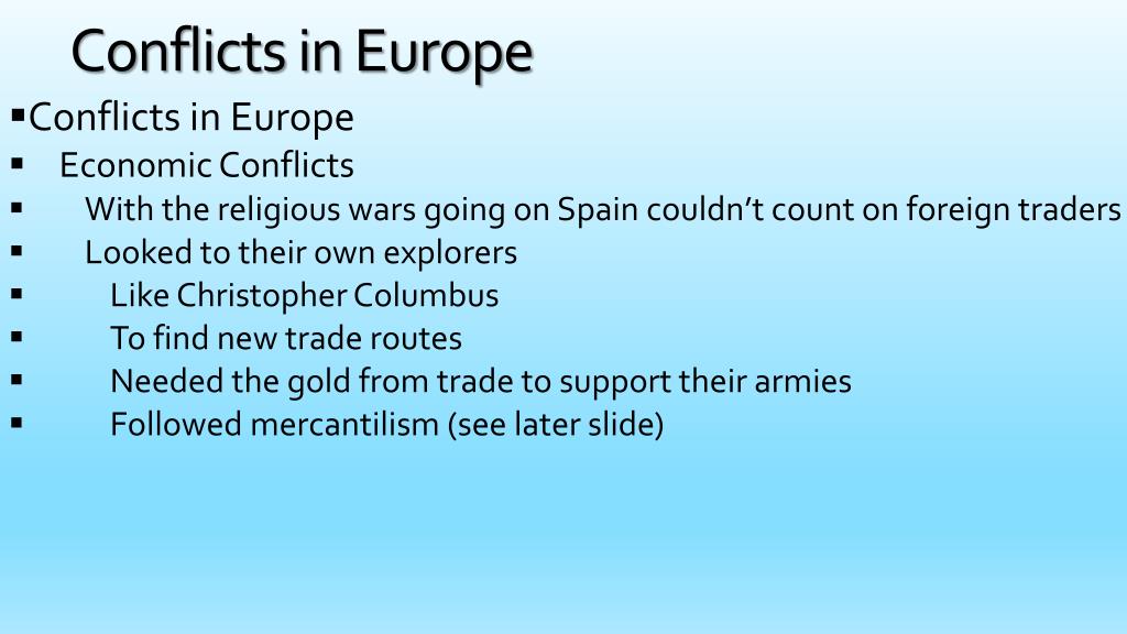 PPT - 2.3 Europeans Compete in North America PowerPoint Presentation ...