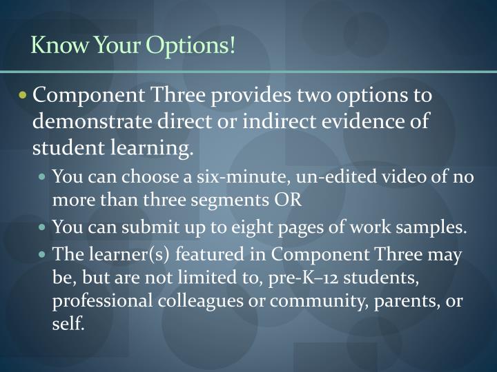 PPT - NBPTS RENEWAL ~ COMPONENT THREE: PowerPoint Presentation - ID:2834518