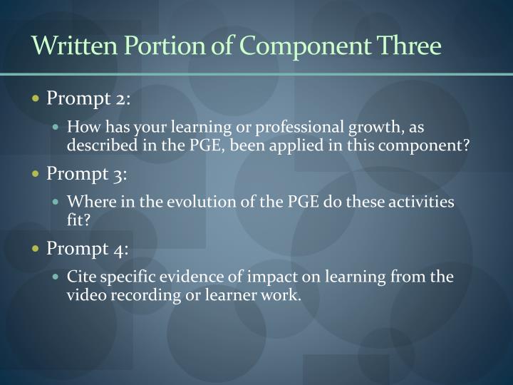 PPT - NBPTS RENEWAL ~ COMPONENT THREE: PowerPoint Presentation - ID:2834518