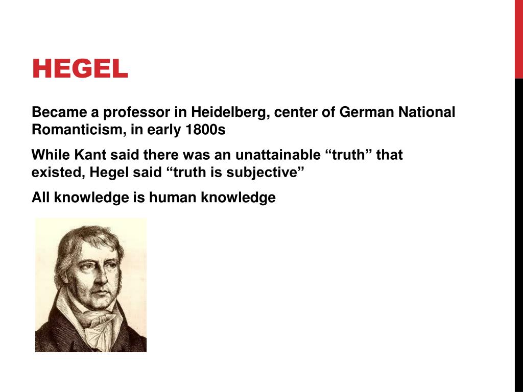 PPT - German Philosophy: Kant and Hegel PowerPoint Presentation, free ...