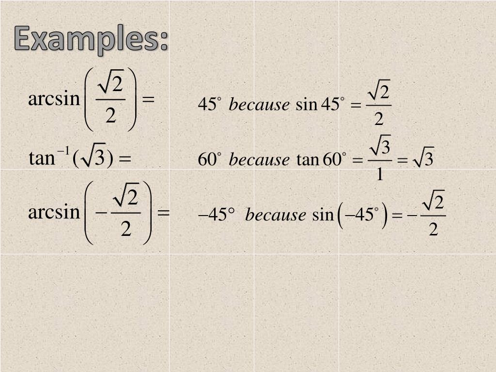 PPT - LG 2-3 Inverse Trig Functions PowerPoint Presentation, free ... PPT - LG 2-3 Inverse Trig Functions PowerPoint Presentation, free ...