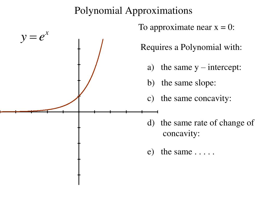 PPT - Polynomial Approximations PowerPoint Presentation, free download ... PPT - Polynomial Approximations PowerPoint Presentation, free download ...