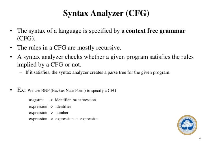 PPT - Compiler Design PowerPoint Presentation - ID:2835410